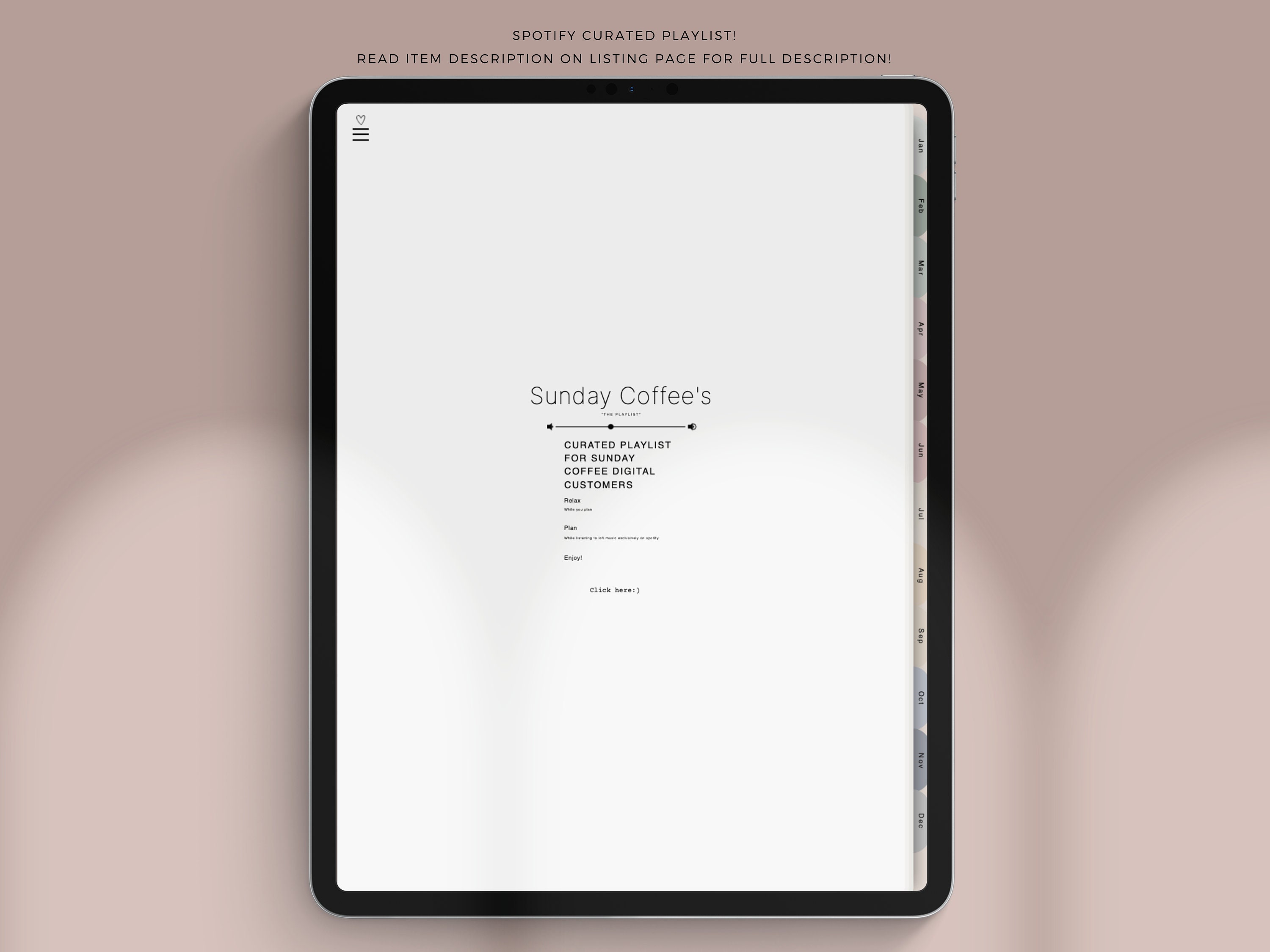 That Girl Aesthetic Digital Planner Simple Minimalist Digital Notebook ...