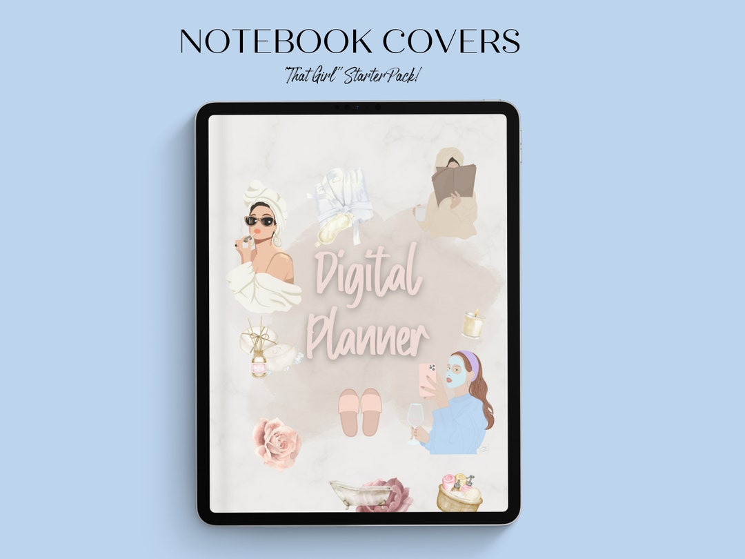That Girl Digital Notebook Covers | Covers | Daily, Weekly & Monthly ...