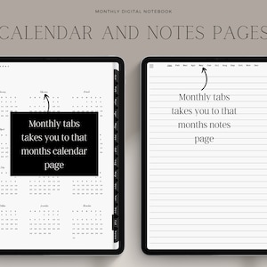 Simple Minimalist Digital Notebook | Goodnotes | Aesthetic | 2023 ...