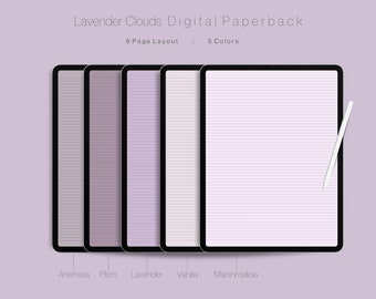 Simple Minimalist Digital Notebook Goodnotes Aesthetic - Etsy