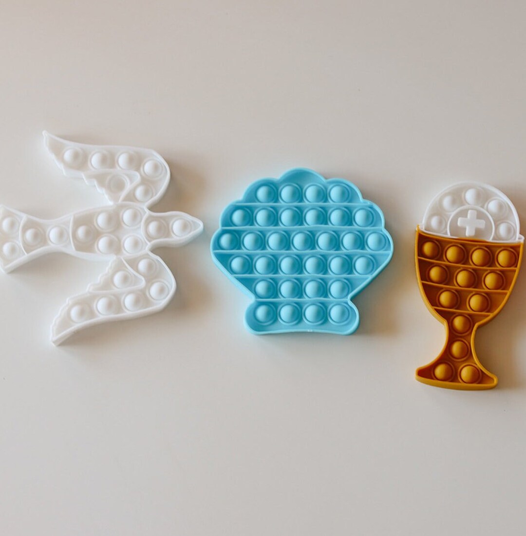 Sacraments Pop-it Bundle || Catholic Kids Baptism and First Communion ...