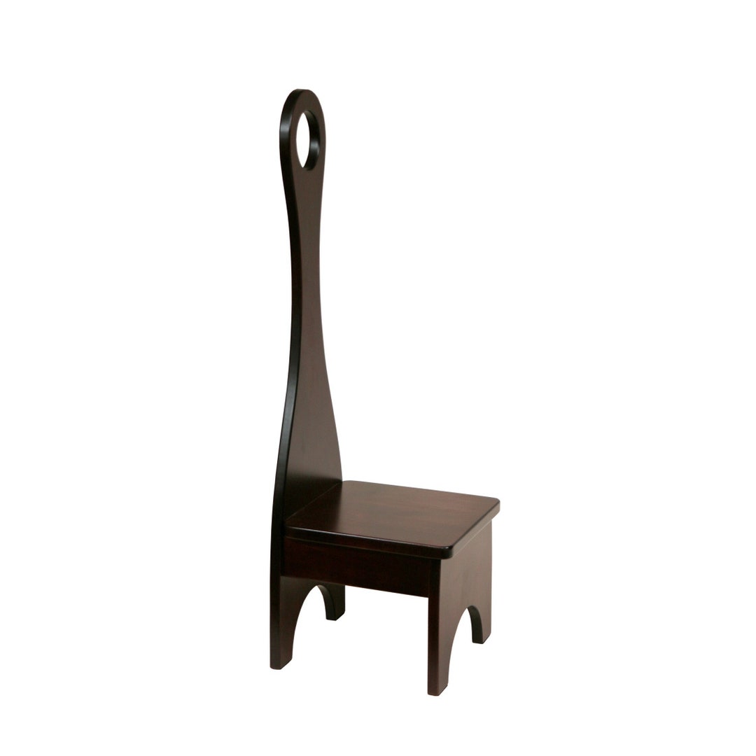 Step Stool With Handle / Wood Bench / Solid Cherry Hardwood! (not ...