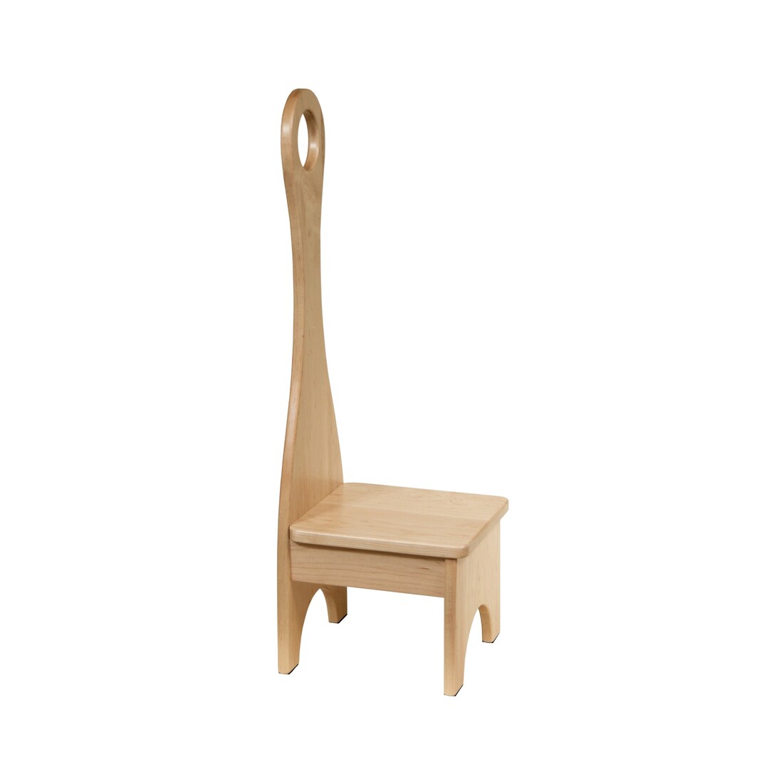 Step Stool With Handle / Wood Bench / Solid Hardwood! (not Plywood ...