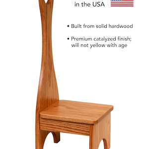 Step Stool With Handle / Wood Bench / Solid Hardwood! (not Plywood ...