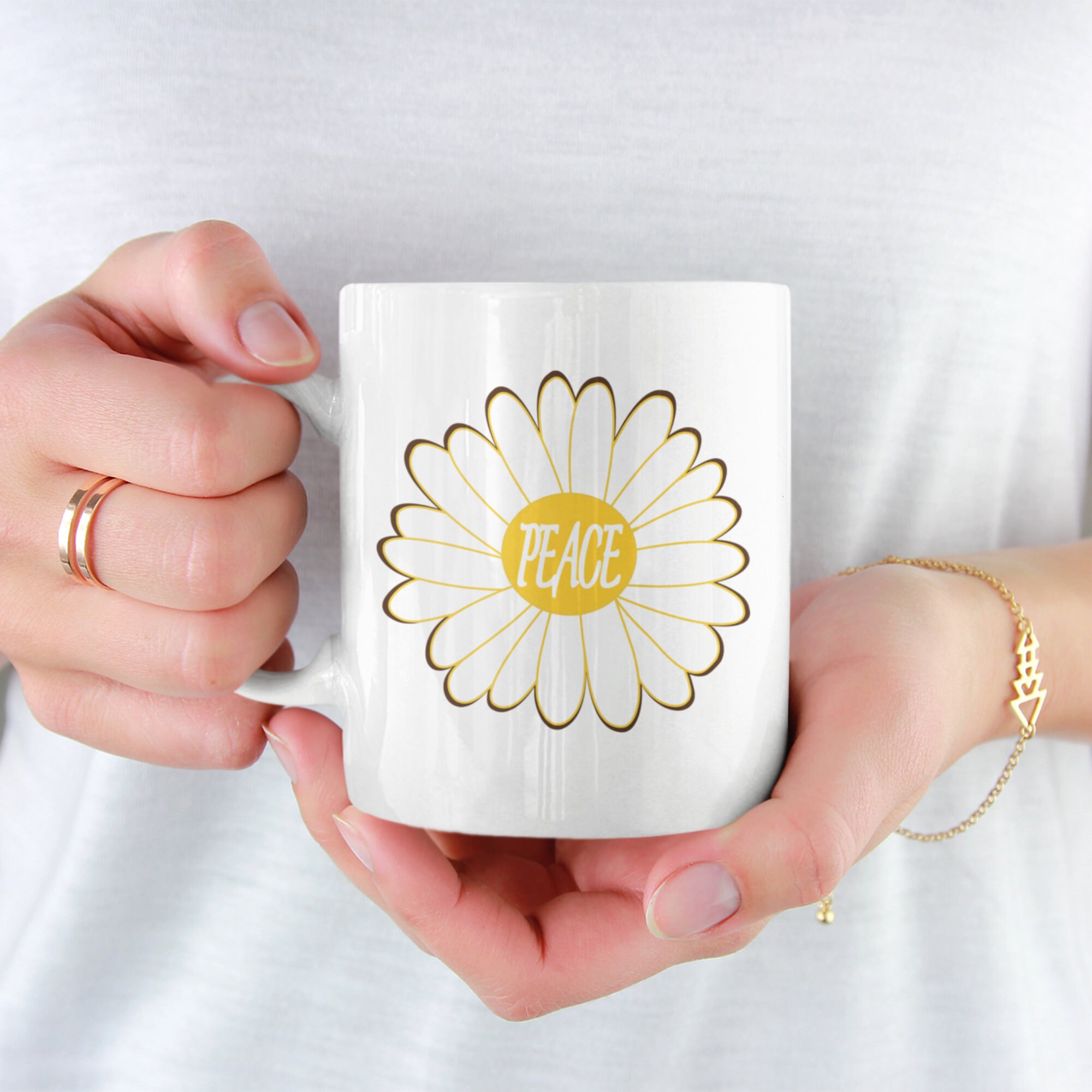 Daisy Svg, Flower Svg, Daisy Cut File, Svg, Peace Svg, Peace Png, Daisy ...