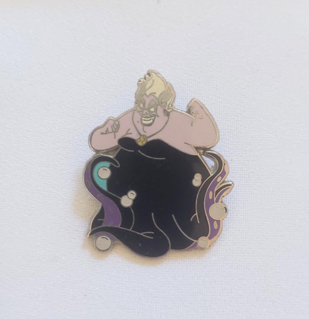 Official Disney Ursula Bubbles Little Mermaid Pin 2010 - Etsy