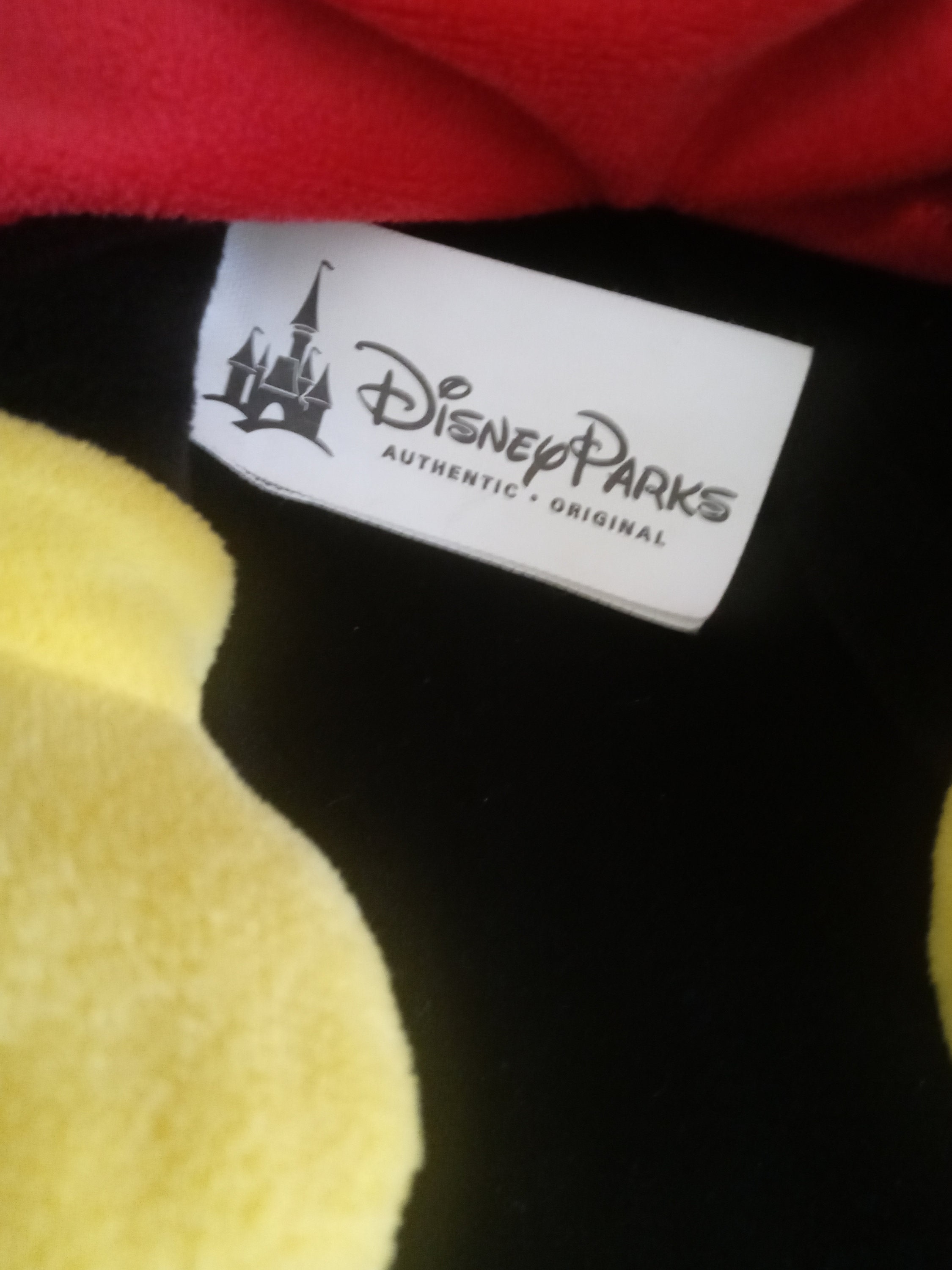 Disney Parks Original Mickey Mouse Red Pants Fuzzy Plush - Etsy