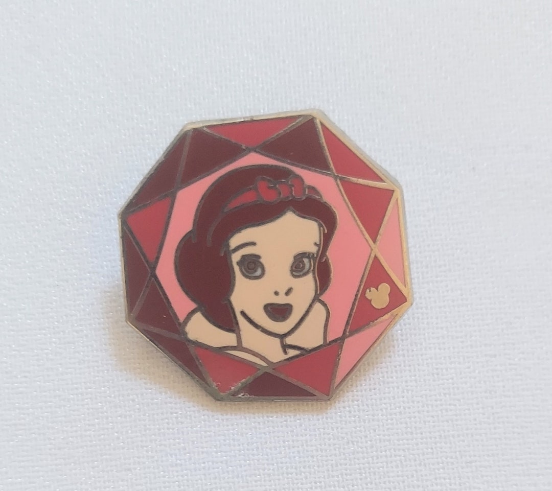 Disney Official Hidden Mickey Princess Gems Snow White Disney Pin 2008 ...