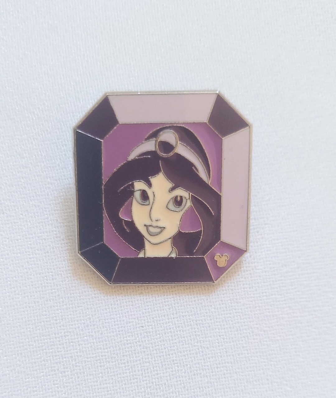 Disney Official Hidden Mickey Princess Gems Jasmine Disney Pin 2008 ...