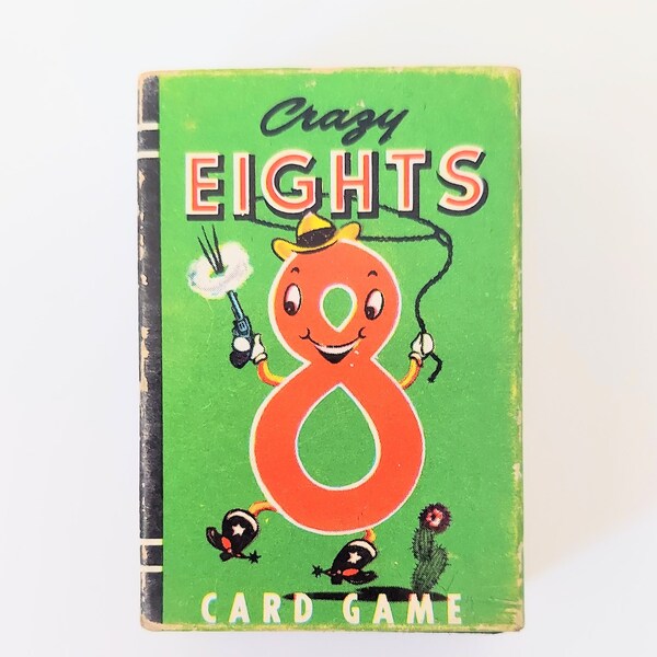 Whitman Crazy Eights - Etsy