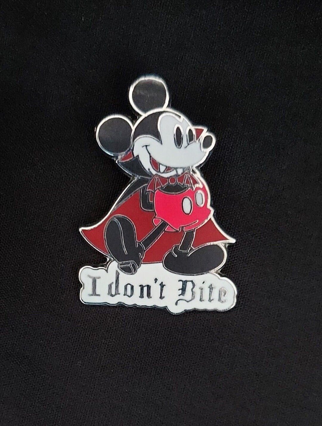 Disney Mickey Mouse I Don't Bite Vampire Mickey Mouse Pin 2009 - Etsy