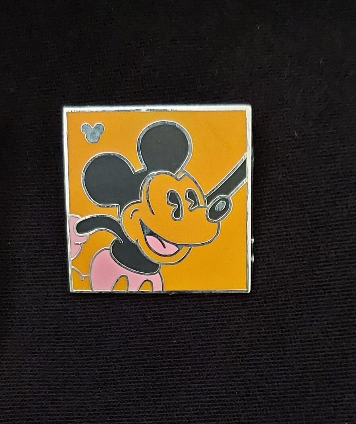 Disney Hidden Mickey Neon Mickey Orange Pin 2010 - Etsy