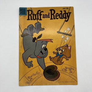 Hanna-barbera Ruff and Reddy. 1960. No 4 - Etsy