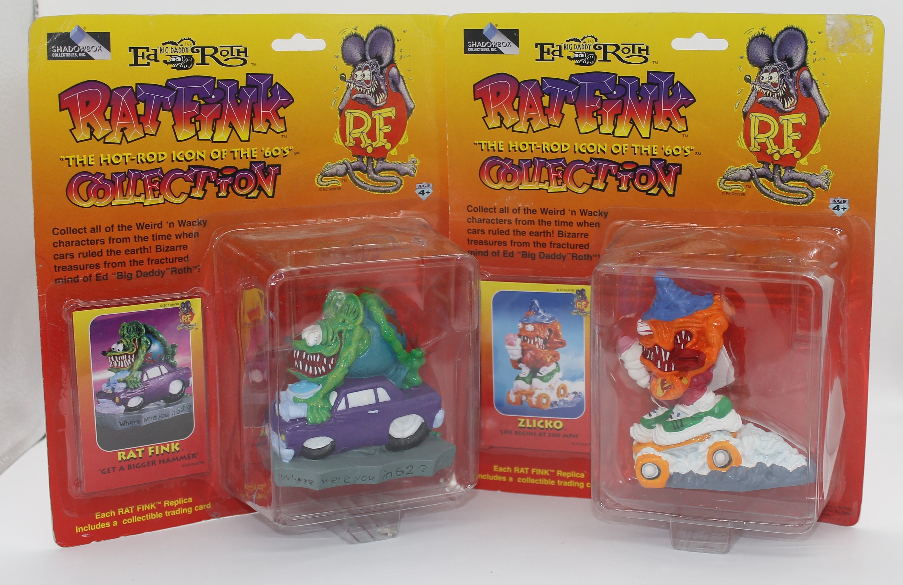 Vintage Rat Fink Collection, the Hot-rod Icon of the 60', Complete ...