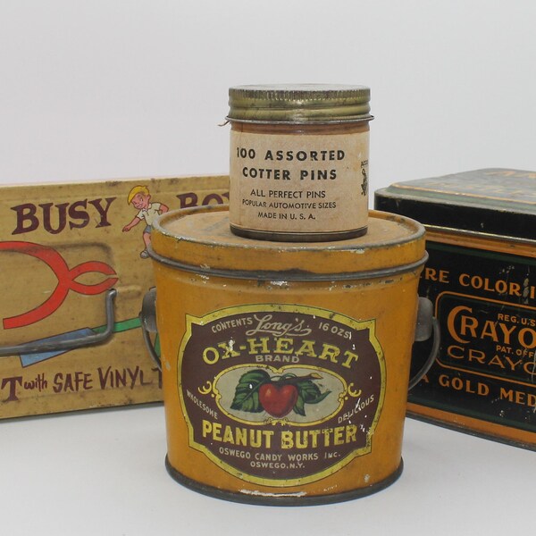 Peanut Butter Tin - Etsy