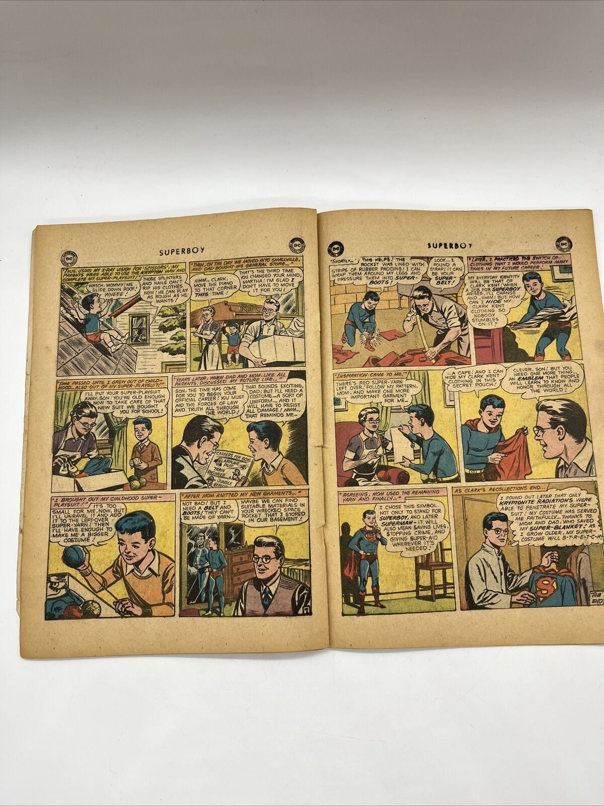 DC Comics Superboy Comic Book, 1960, No 78 - Etsy