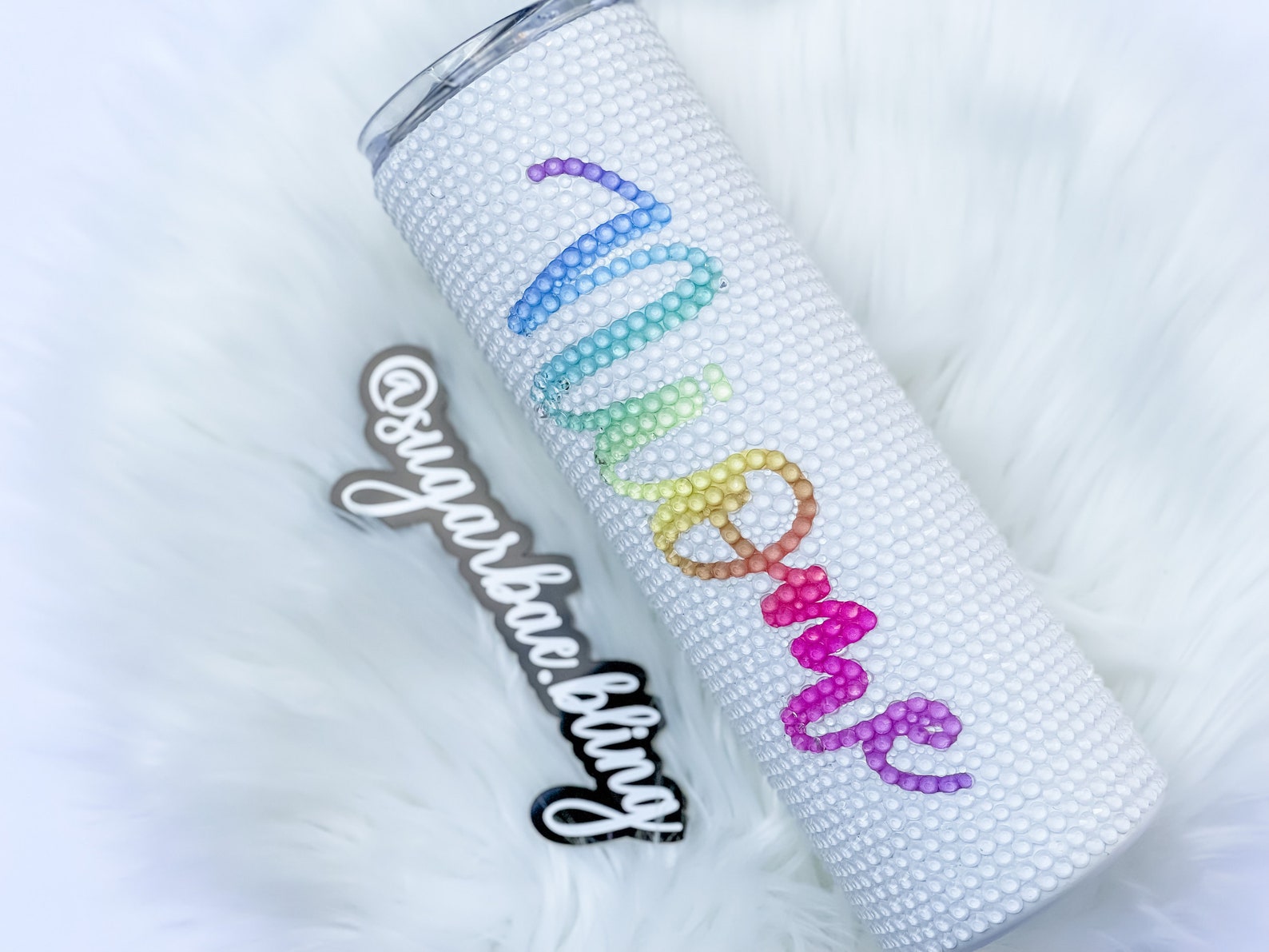 Rhinestone Cup 30oz Straight ,rhinestone Cup, Crystal Cups, Glass ...