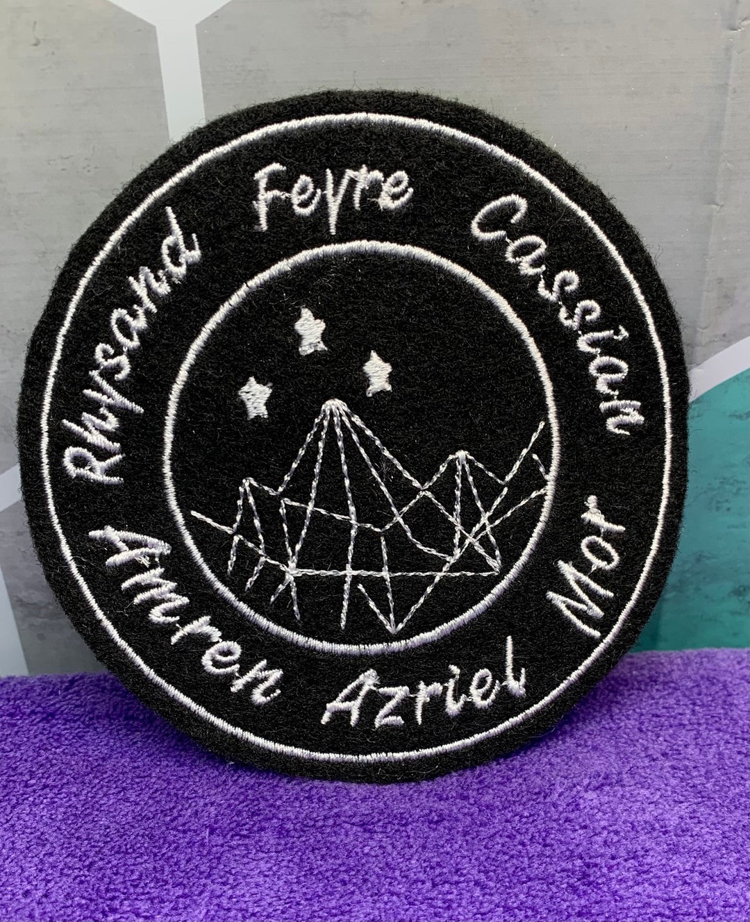 ACOTAR Inspired Iron on Patch - Etsy
