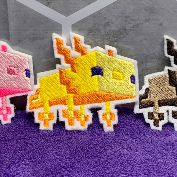 Axolotl Patch - Etsy