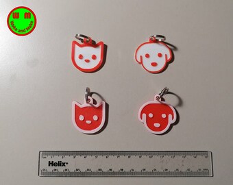 Qr Code Keyring - Etsy