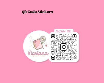 Custom Snapchat Bitmoji Snapcode QR Scan Sticker - Etsy