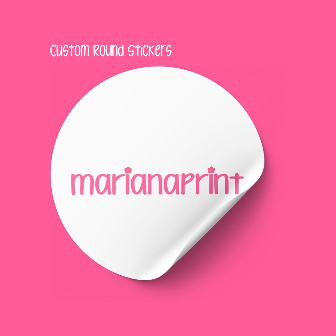 Circle Stickers | Custom Stickers | Round Stickers | Circular Stickers ...