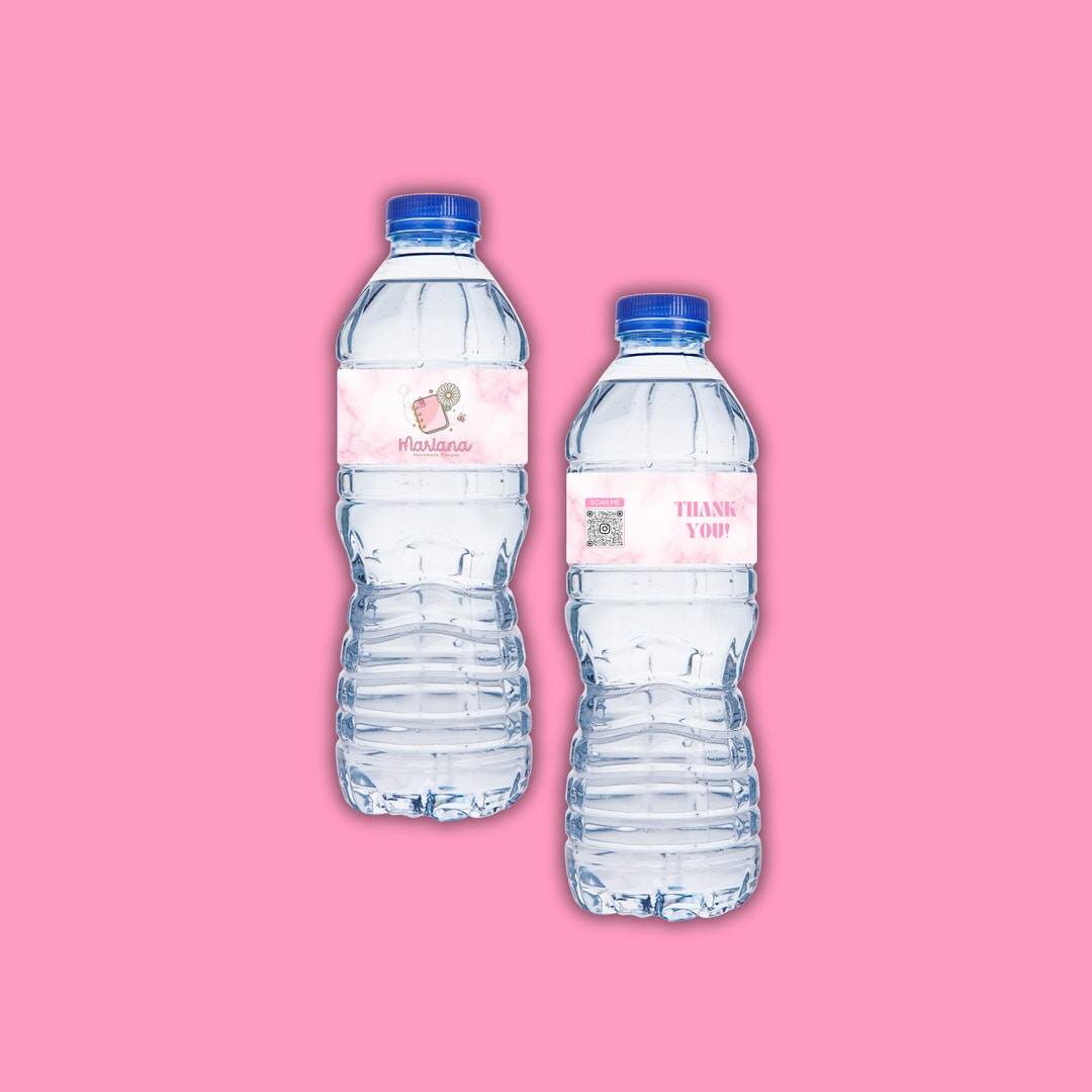 Promotional Water Bottle Labels - Etsy