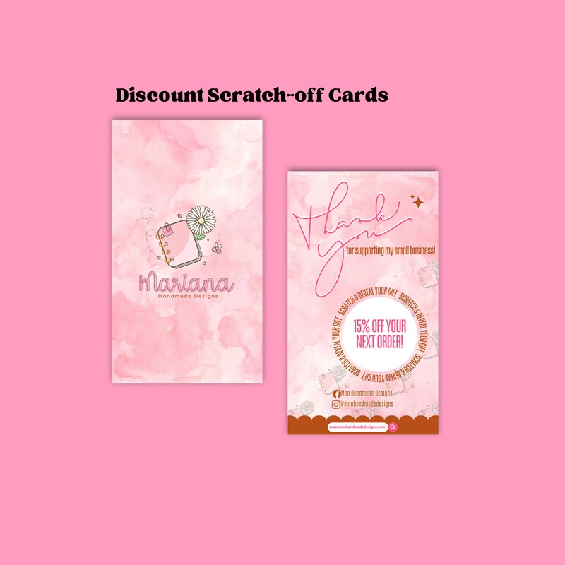 Custom Scratch off Card - Etsy