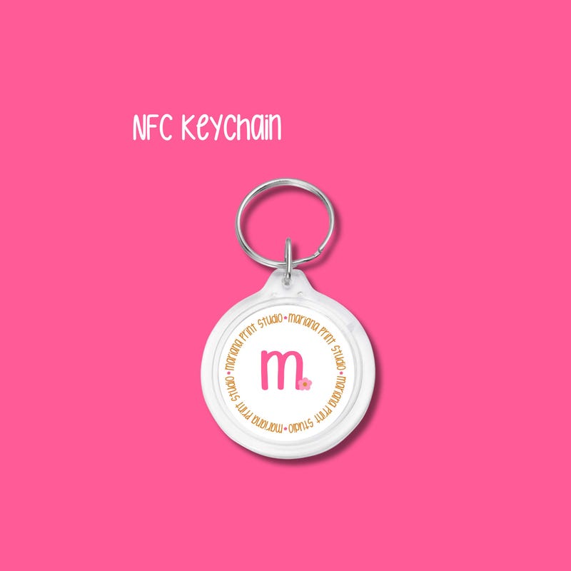 Nfc Keychain - Etsy