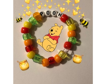 Winnie the Pooh Wish Bracelet | Etsy
