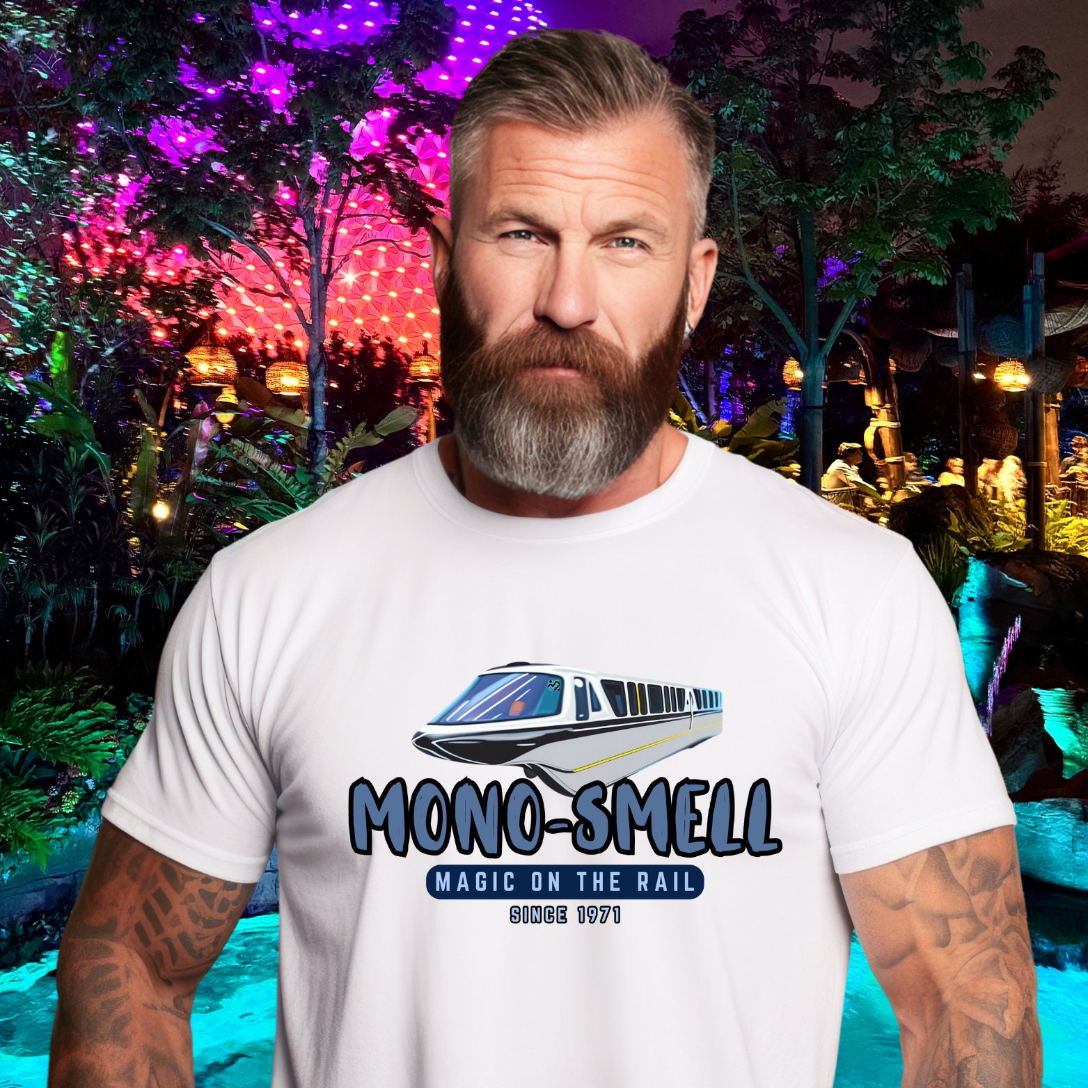 Adult Monorail Shirt, Monorail Shirt, Mono Smell, Family Shirt, Disney ...