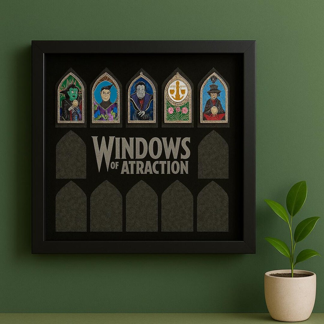 Pin Board Display for Your Theme Park Pins - for Windows of Attraction ...