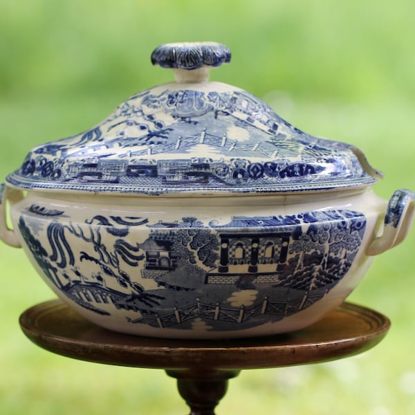 Blue Willow Pattern - Etsy UK