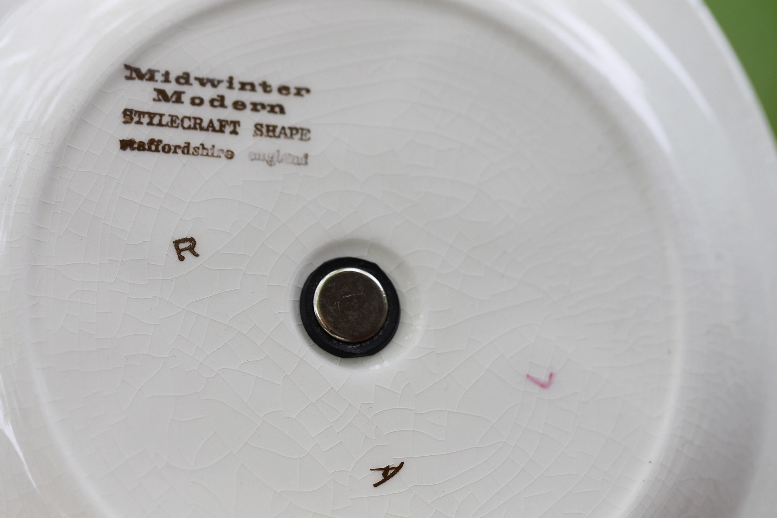 Vintage Midwinter Modern Style Craft Shape Staffordshire England Egg ...