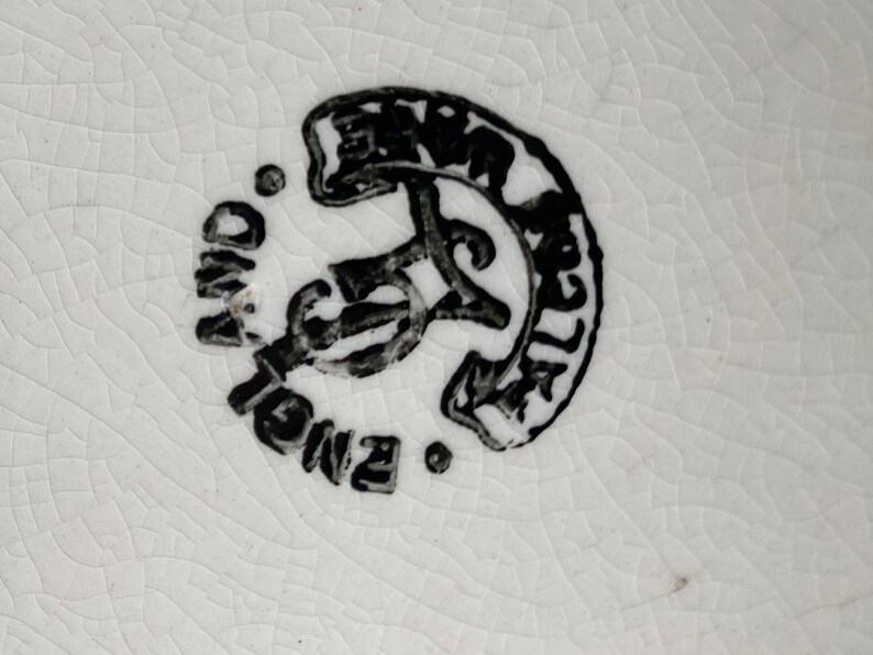 C1920 Antique Thomas Lawrence Falcon Ware Toilet Ware Set ALTON Pitcher ...