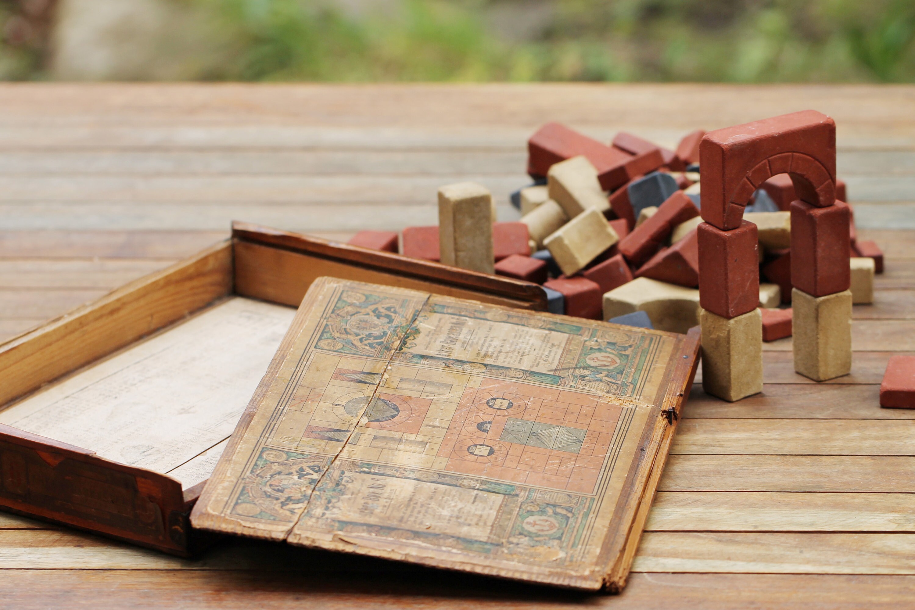 A No 6 Set of Ritchers German Anchor Stone Building Blocks Toy - Etsy