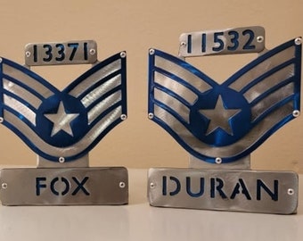 Air Force Promotion Plaque - Etsy