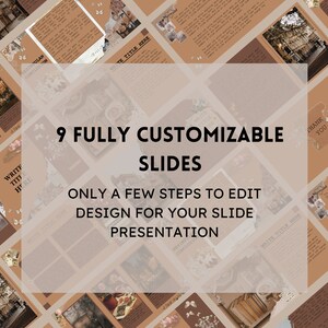 Vintage Aesthetic Slide Presentation Template | Vintage Lab Theme Slide ...