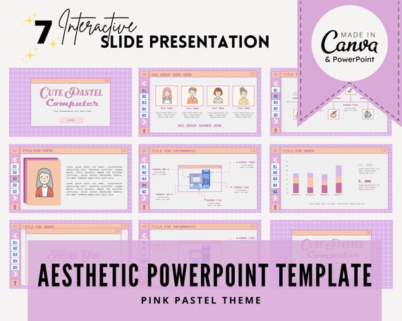 Background Powerpoint Cute Pink