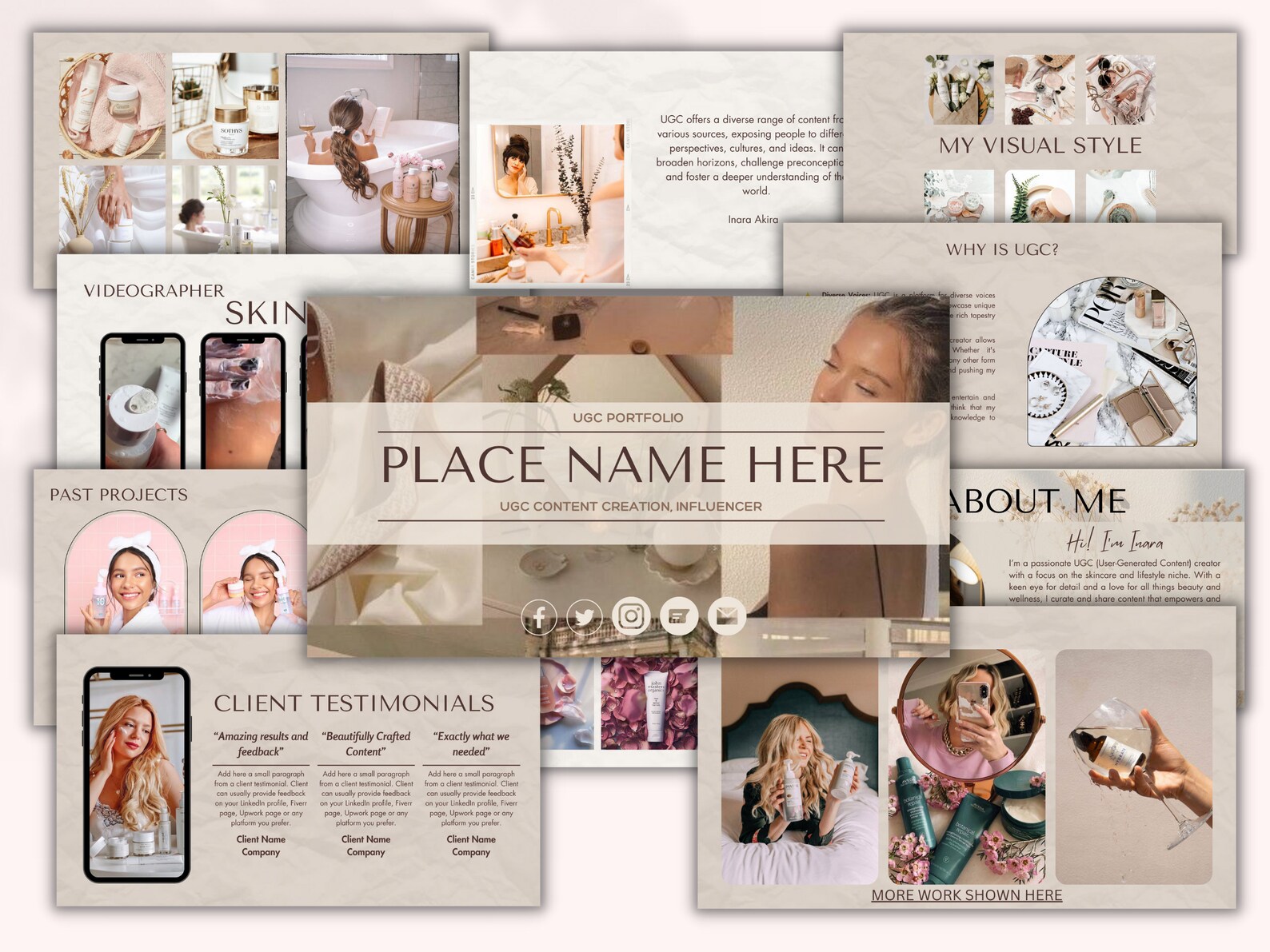 UGC Creator Ultimate Toolkit, Portfolio Template, Influencer Contract ...