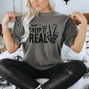 Creep It Real Png, Sublimation Downloads, Spooky Png, Retro Halloween ...