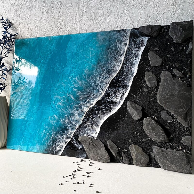 Epoxy Resin Wall Art - Etsy