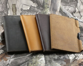 Field Notes Cover W/football Leather made to Order - Etsy