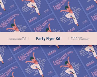 Party Flyer Kit - Etsy
