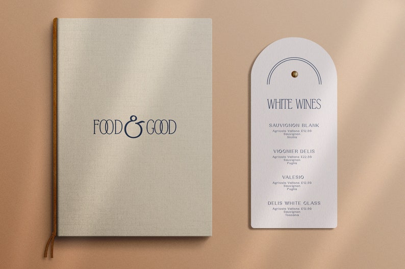 Restaurant Menu Mockup Bundle - Etsy