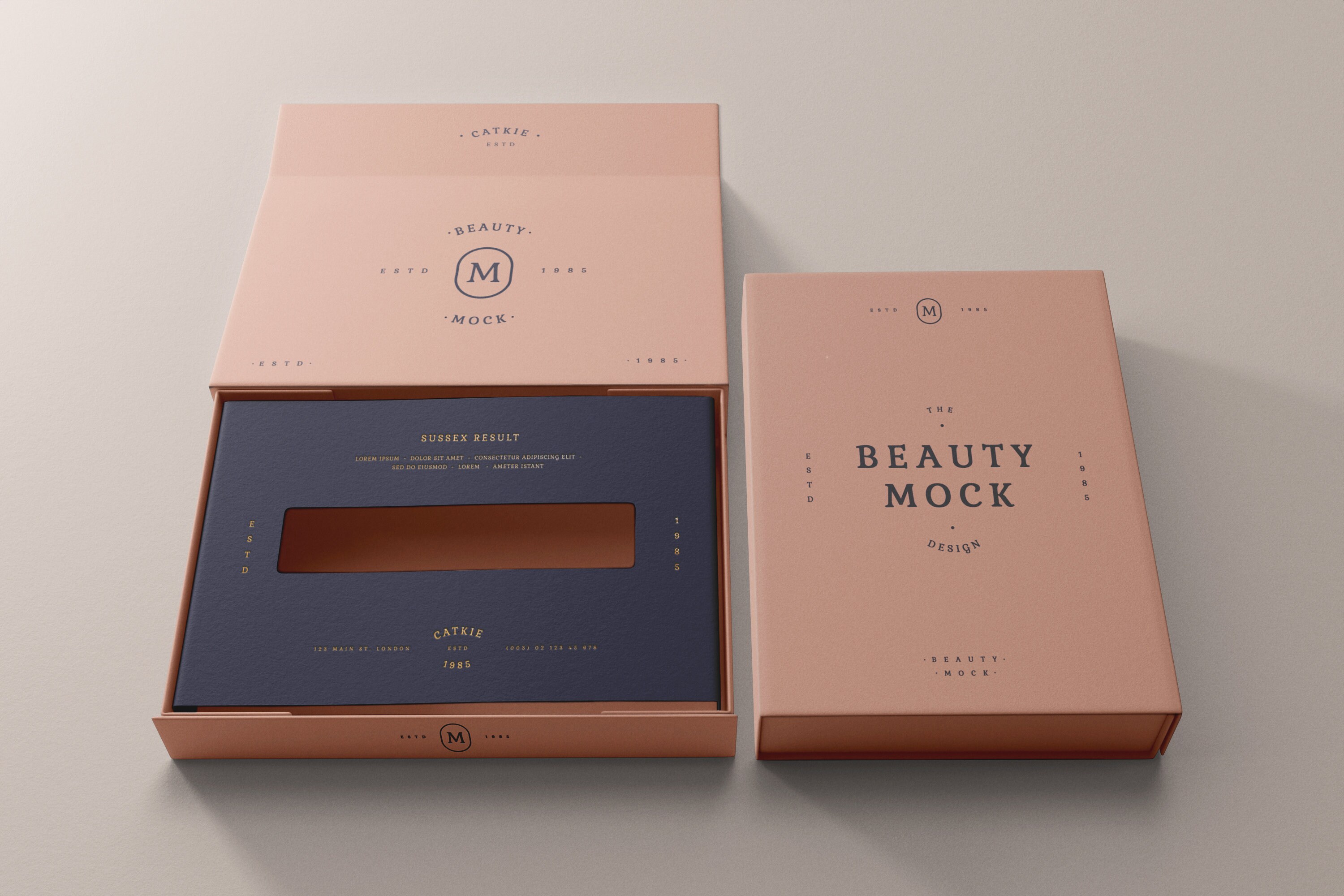 Paper Product Box Mockup Kit VOL 3 - Etsy