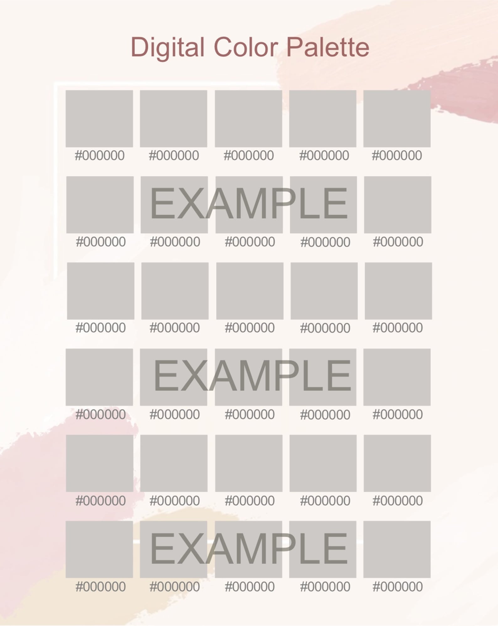 Earthy Shades Procreate Color Palette HEX Codes Procreate - Etsy Earthy Shades Procreate Color Palette HEX Codes Procreate - Etsy