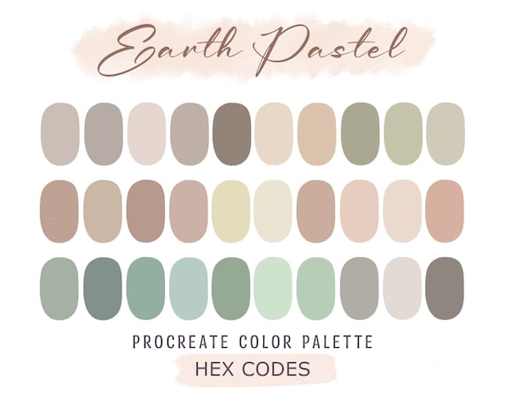 Pastel Neutral Color Palette