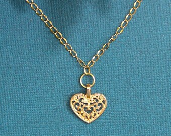 Sweet Heart Necklace | Etsy