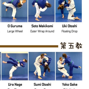 Judo Gokyo No Waza Photos Poster - Etsy UK